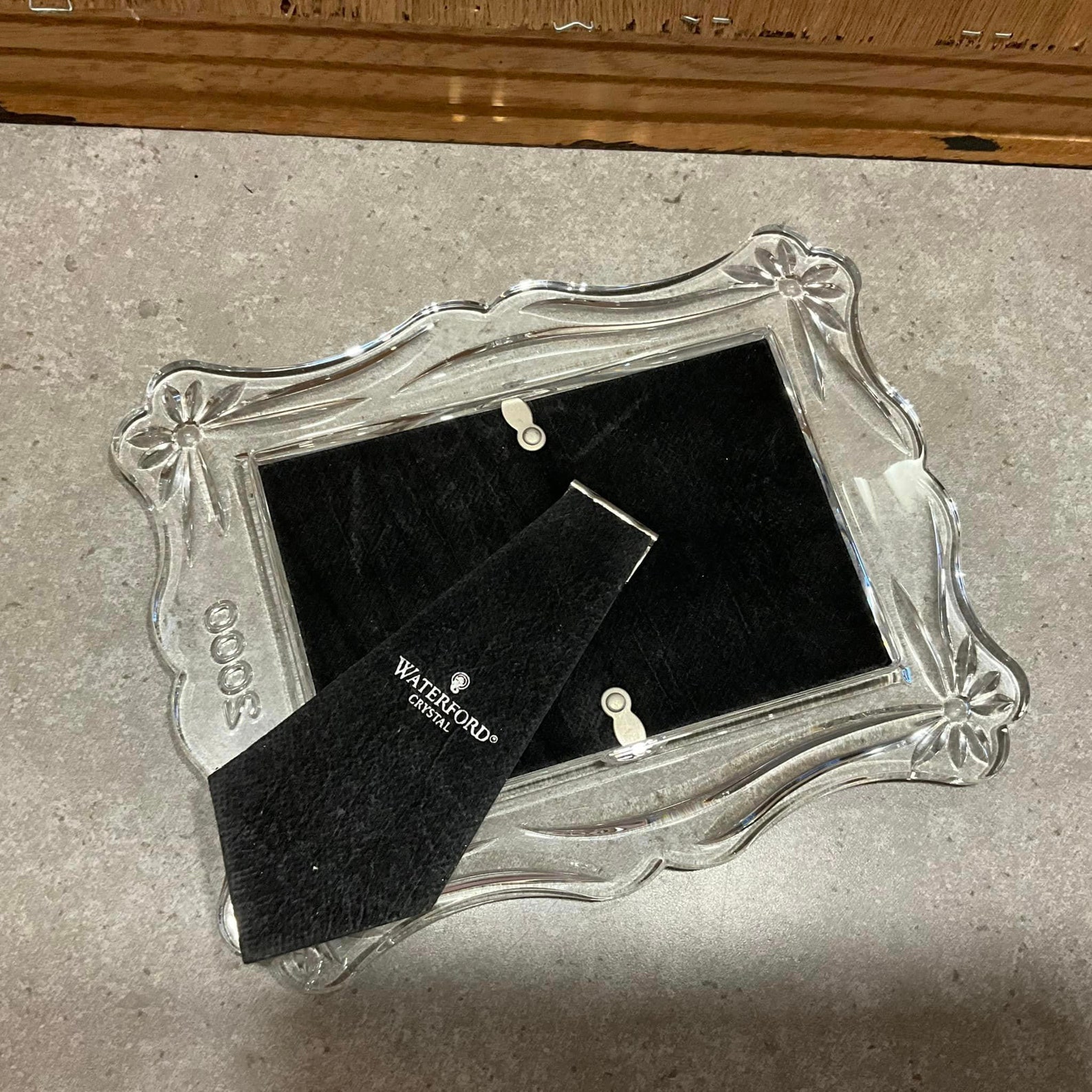 Waterford Crystal Millennium Picture Frame Holds a 6"x4" Picture - Etsy