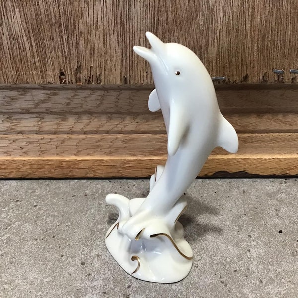 Porcelain Dolphin - Etsy
