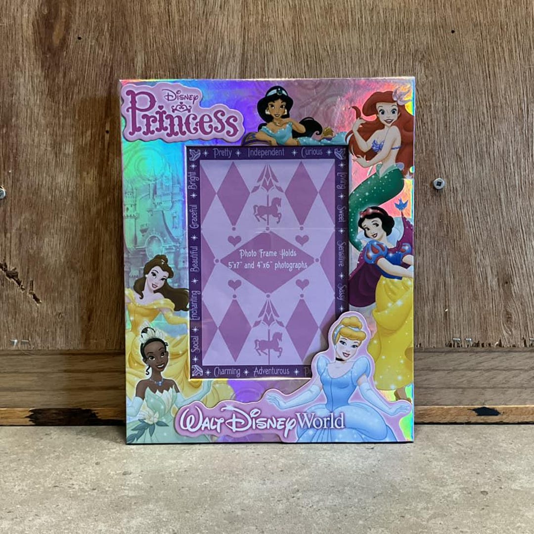 Disney Princess Photo Picture Frame, Stand - Etsy