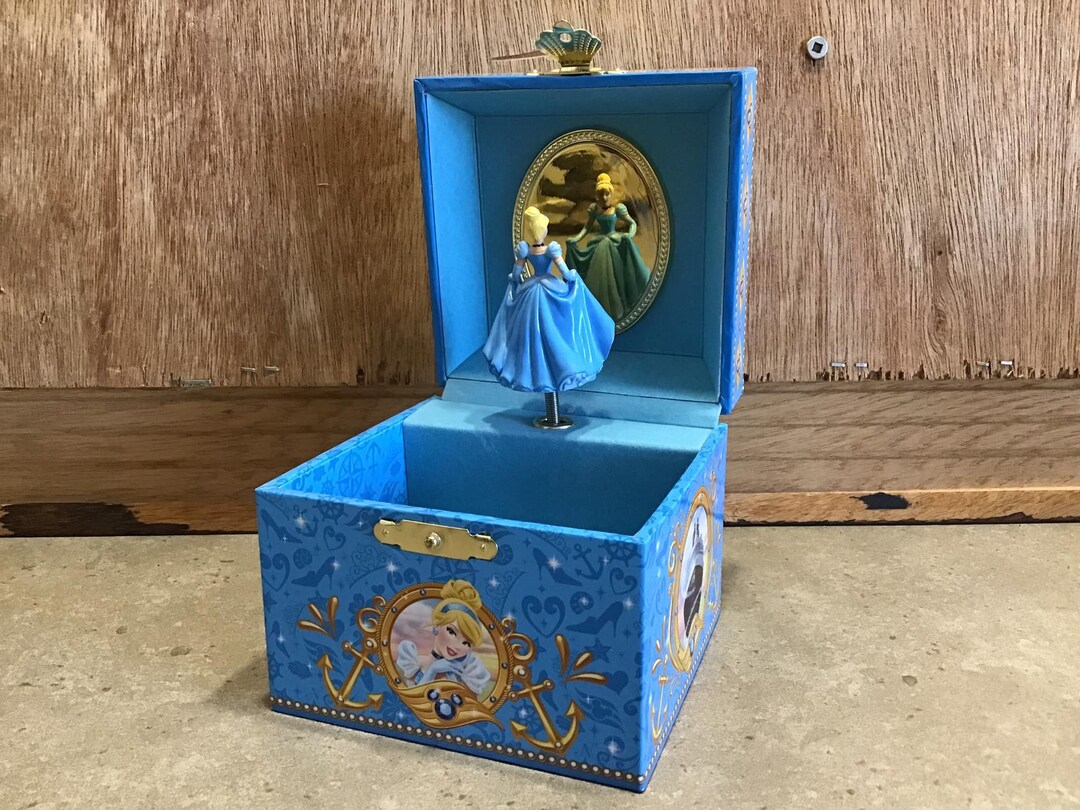 Disney Princess Cinderella Musical Jewelry Box Plays so This is Love - Etsy