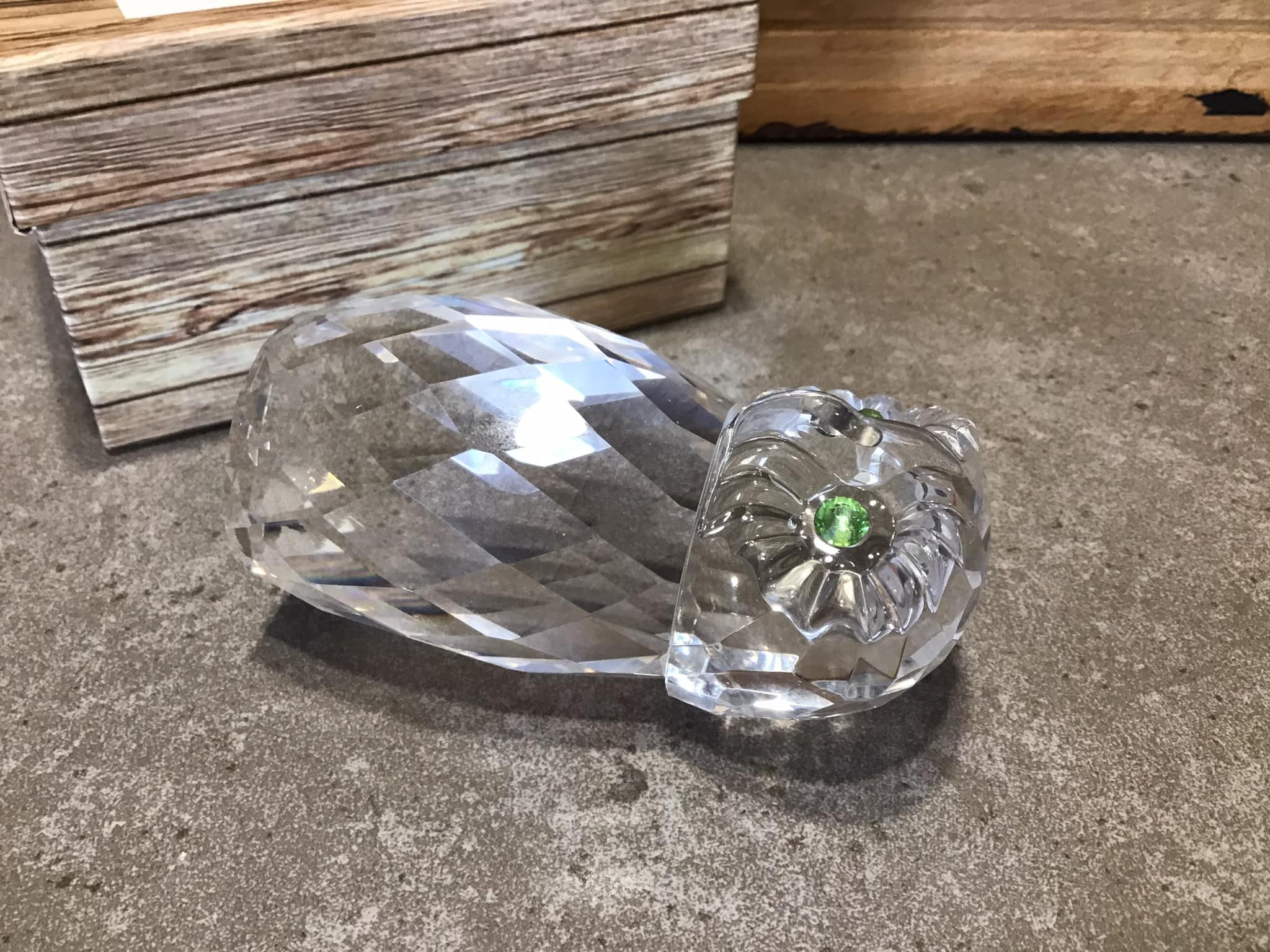 Oleg Cassini Crystal Owl Paperweight Figurine - Etsy