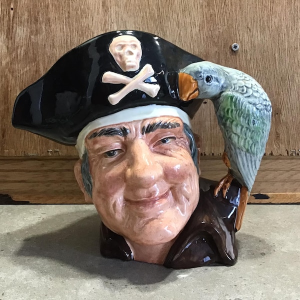 Royal Doulton Toby Mug Long John Silver - Etsy