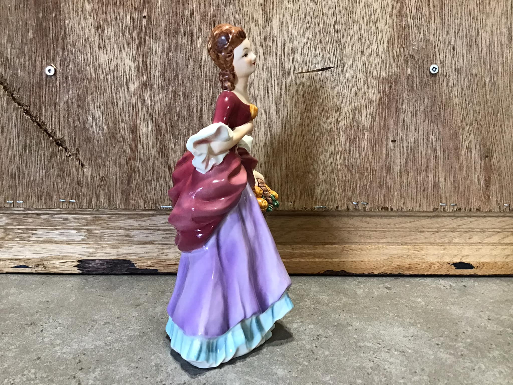 Vintage Goebel Fashion on Parade 'lady With Basket of - Etsy