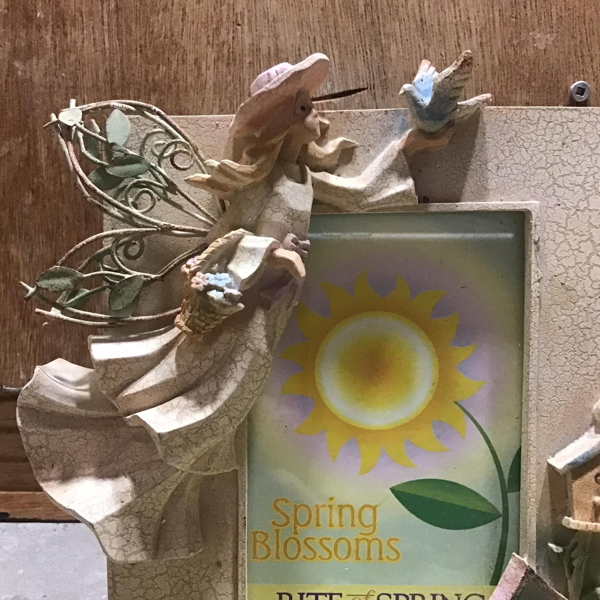 3D Flower Fairy Photo Frame: Easel Back, Holds 3x5 - Etsy