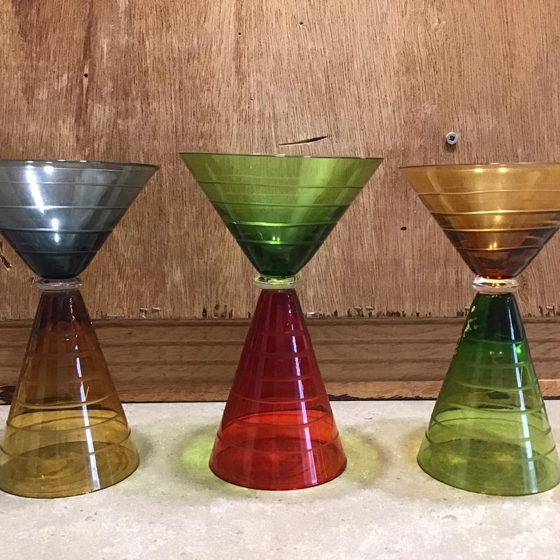 Funky Drink Glasses - Etsy
