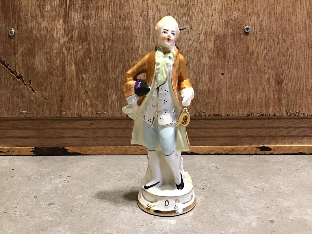 Vintage Coventry USA Porcelain Victorian Man Boy Figurine 5013B - Etsy