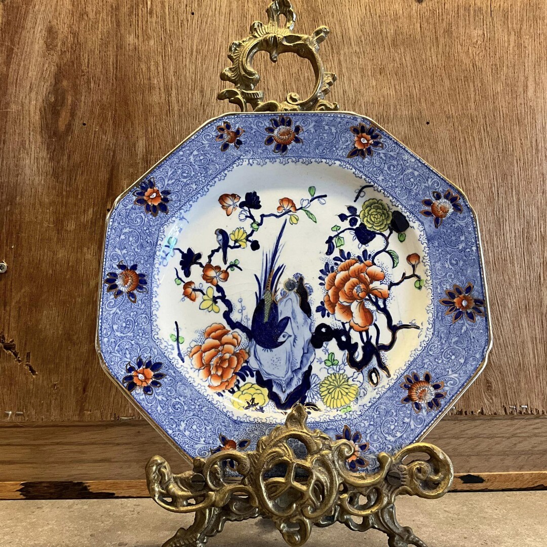 Antique Bursley Ware Plate Made in England - Etsy