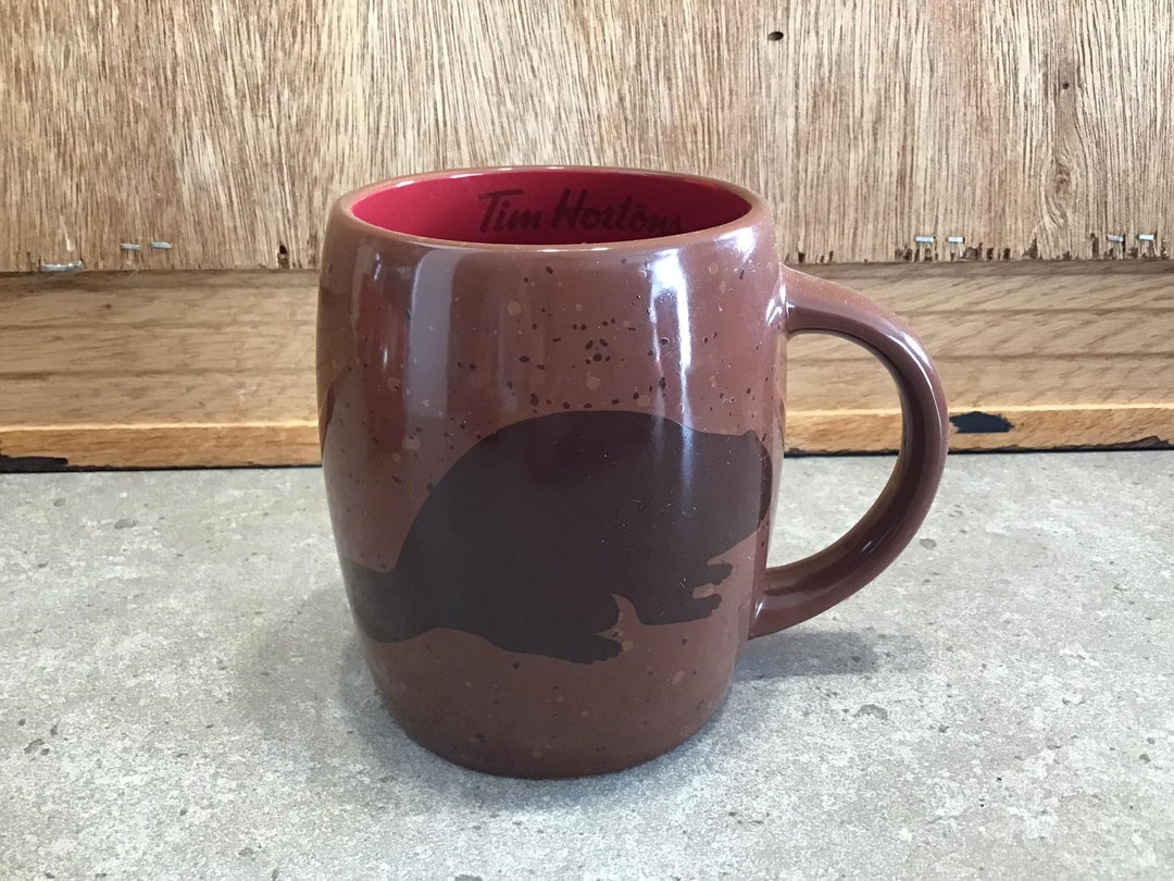 Tim Hortons Limited Edition Brown Coffee Mug - Etsy