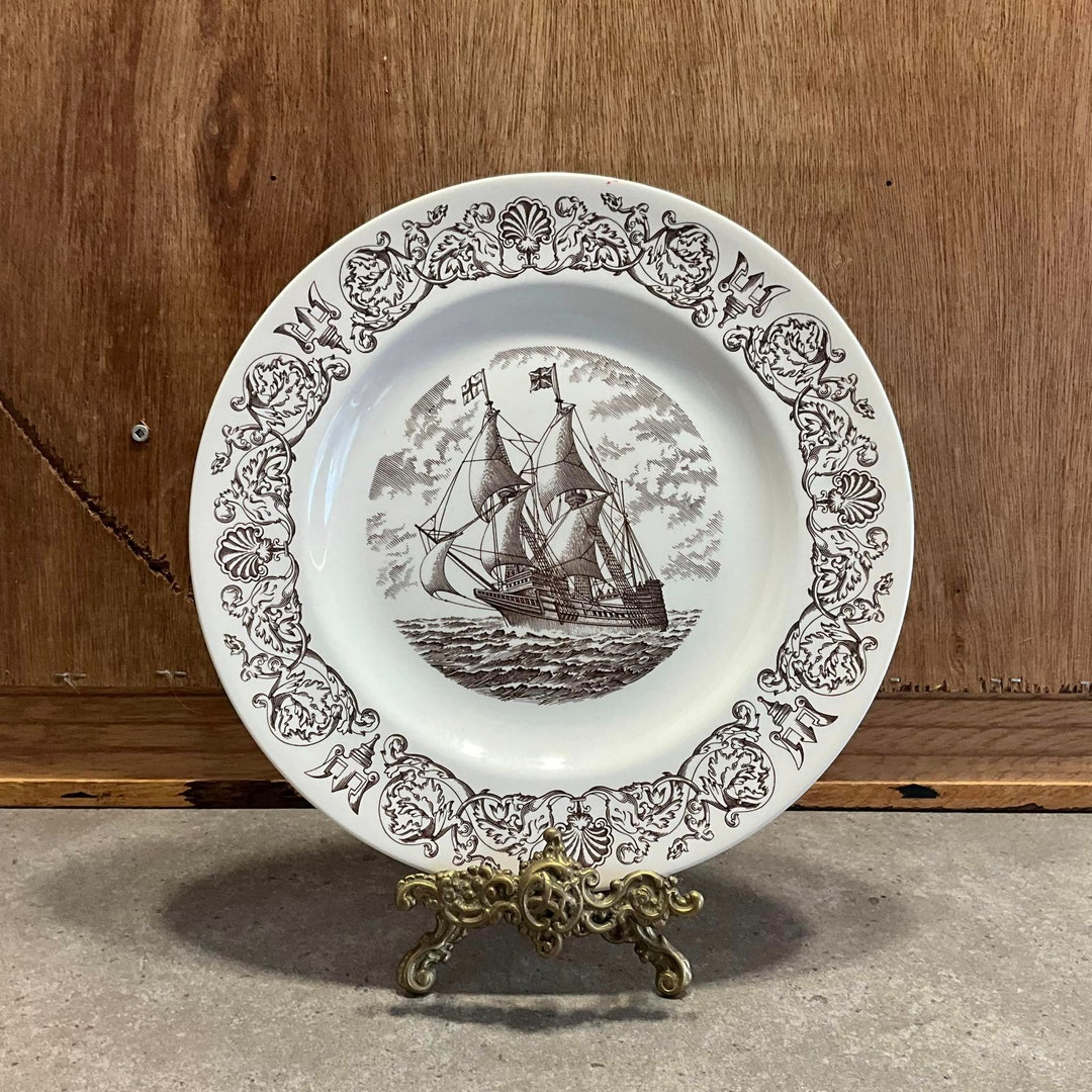 1970 Wedgwood China Limited Edition Mayflower 350th Anniversary ...