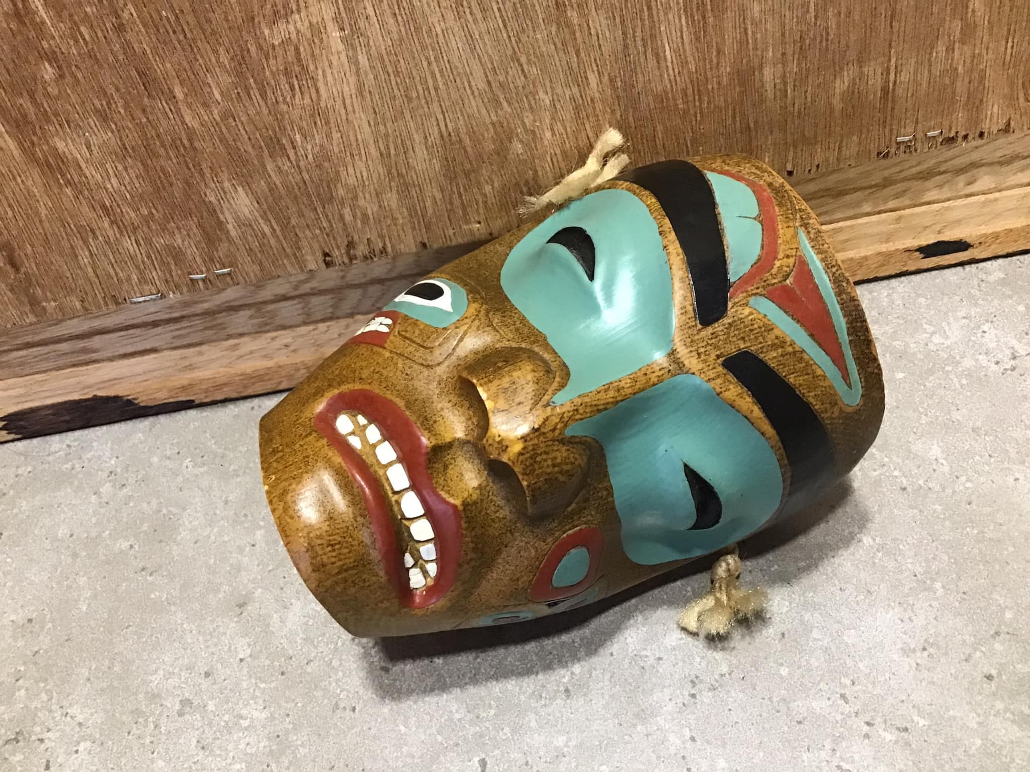 Vintage Traditional Native American Hand Carved Mask Great - Etsy