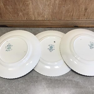 3 Vintage Old English Johnson Brothers Plates Made in England - RARE - Etsy