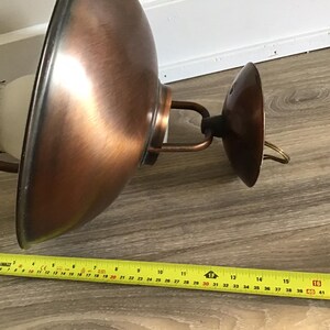 Vintage Copper Ceiling LIGHT Fixture Rose Gold Metal Rustic Cabin ...