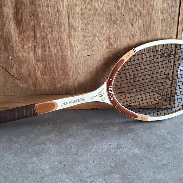 Wooden Tennis Racket - Etsy