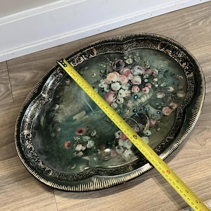 Large Metal Tray Chatsworth Derbyshire. Patricia Machin, Metal Tray ...