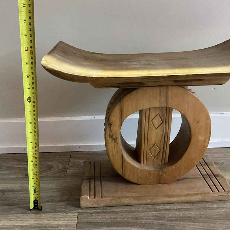 Old Vintage Asante Dwa Stool Throne Wood Ghana, Made in Africa - Etsy
