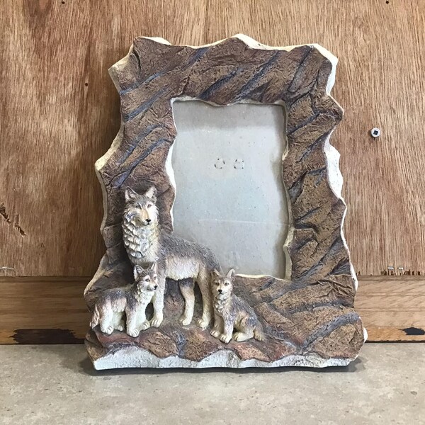 Wolf Photo Frame - Etsy