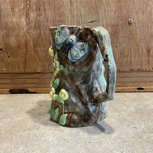 E. Radford Butterfly Ware Art Deco Jug Vase, Vintage 1930s , Hand ...