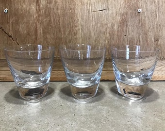 Heavy Base Drinking Glass - Etsy