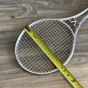 Vintage Slazenger Plus Aluminum Chrome Tennis Racquet Racket "v" Design ...