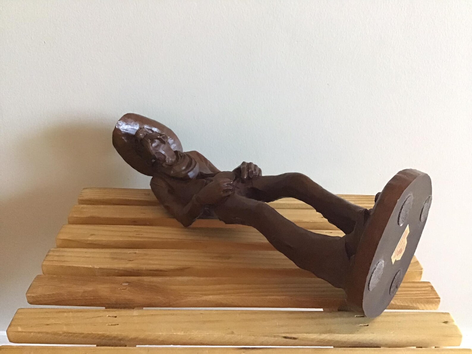 Red Mill Handcrafted Cowboy Statue by R Wetherbee Jr. 1986 | Etsy