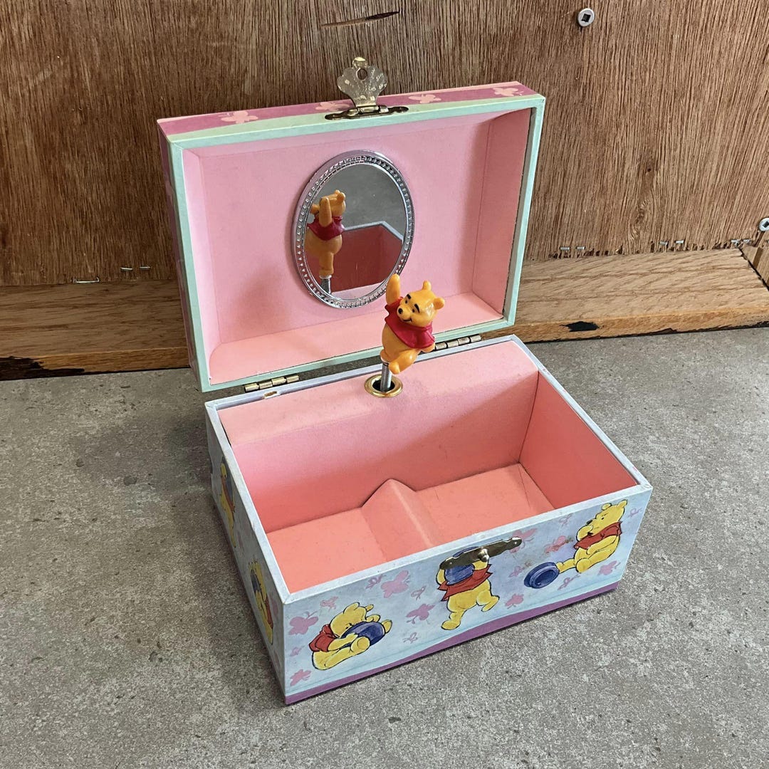 Kriesler Winnie the Pooh Jewelry Box - Musical Box - Etsy