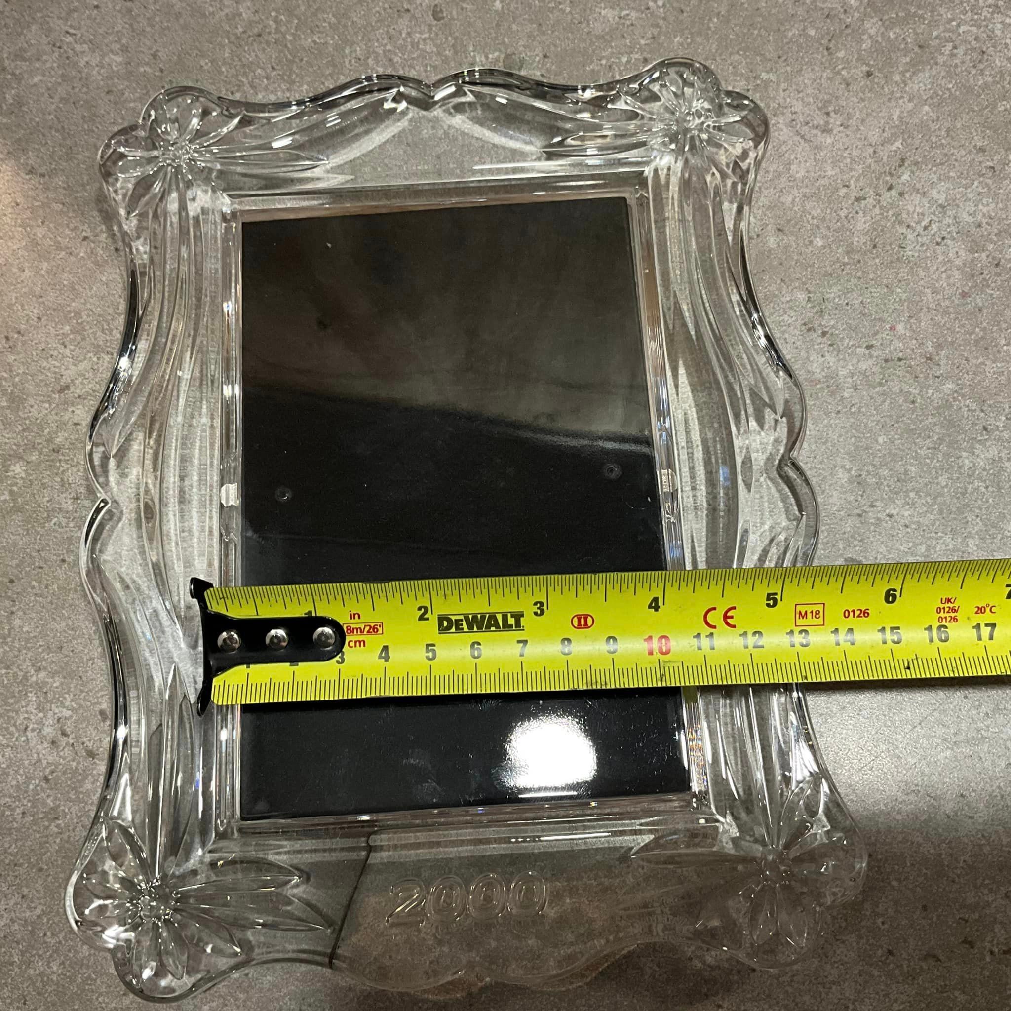 Waterford Crystal Millennium Picture Frame Holds a 6"x4" Picture - Etsy