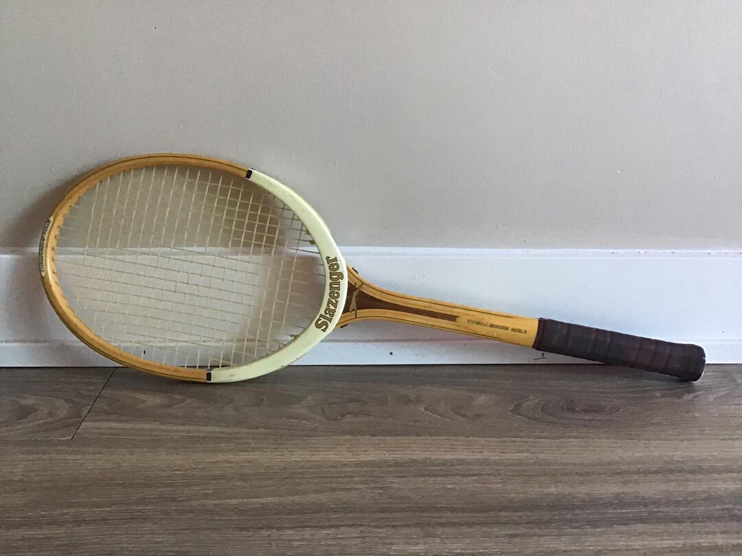 Vintage Wooden Slazenger Tennis Racket LIGHT Challenge No 1 - Etsy