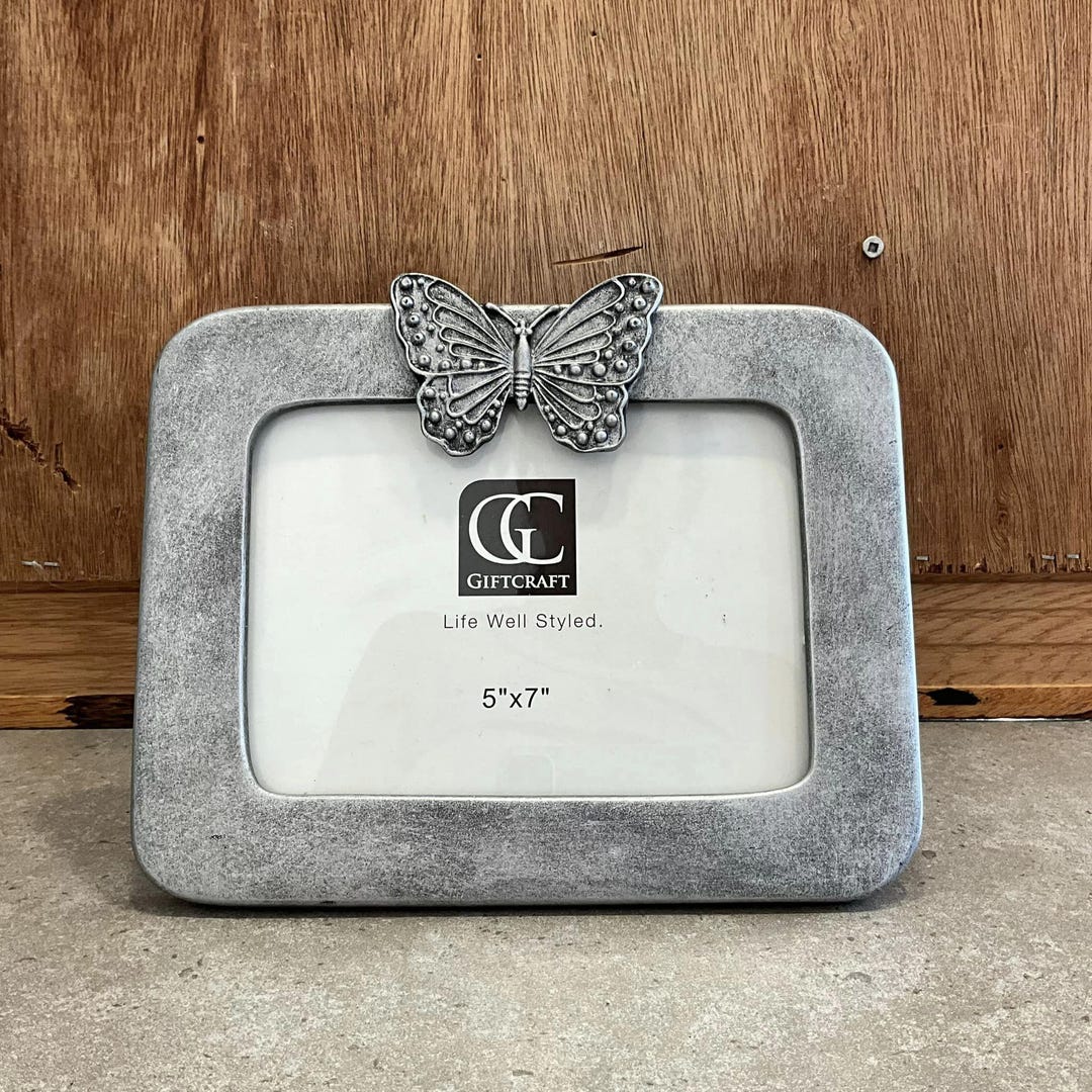 Butterfly Photo Frame Horizontal for Photo 5 X 7, Life Well Style - Etsy