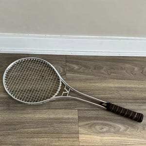 Vintage Slazenger Plus Aluminum Chrome Tennis Racquet Racket "v" Design ...