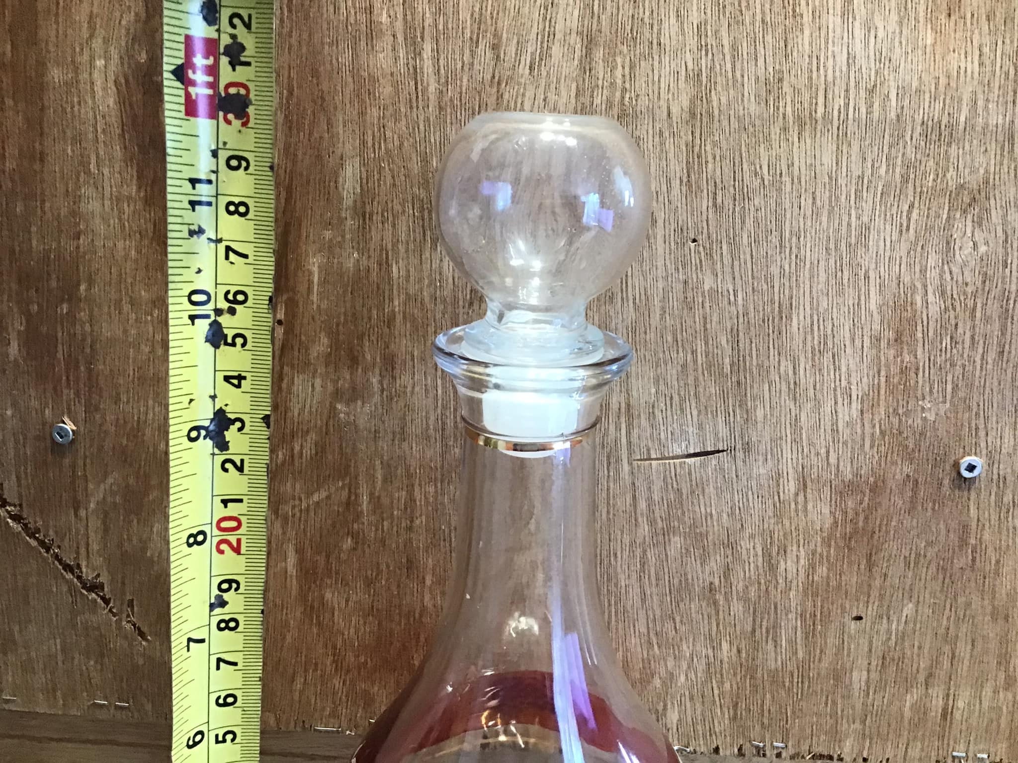 Vintage Italian Decanter Fidenza Italy Decanter With - Etsy