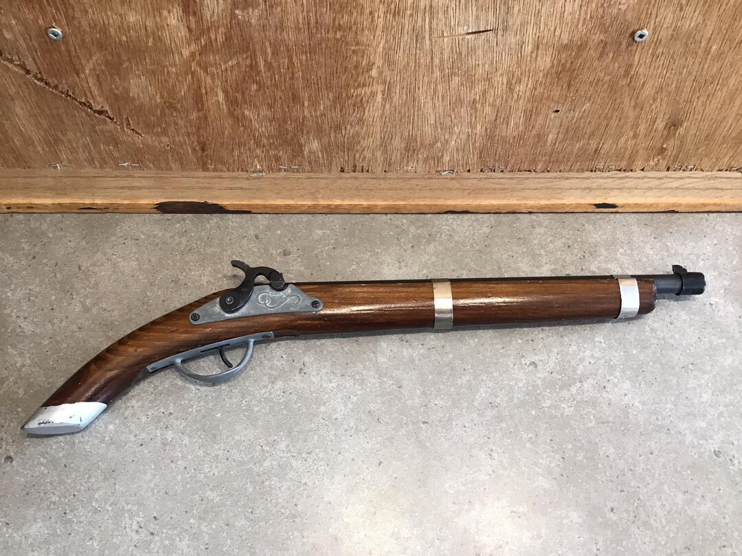 Parris 1689 Savannah TN Musket / Flintlock Pistol Replica, Toy Cap Gun ...