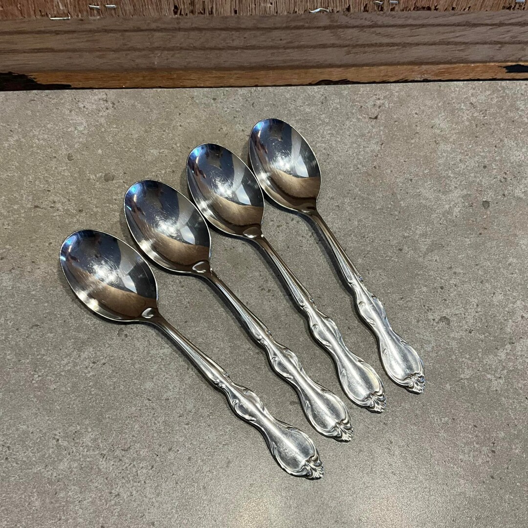 Vintage 1847 Rogers Bros Stainless Spoon Set - Etsy
