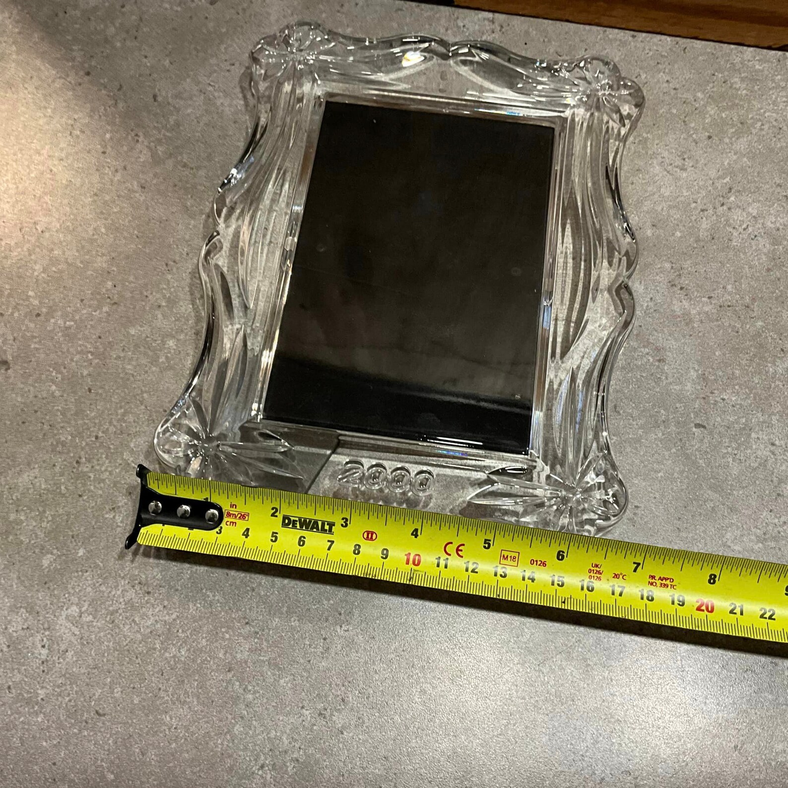 Waterford Crystal Millennium Picture Frame Holds a 6"x4" Picture - Etsy