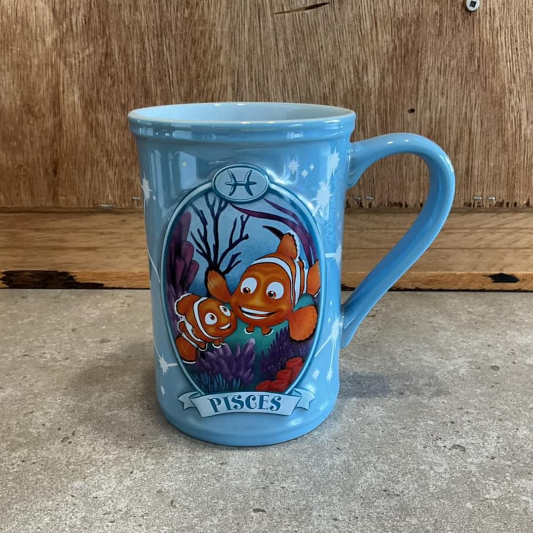 Disney Store: Zodiac Mug Collection - PISCES - Finding Nemo Large ...