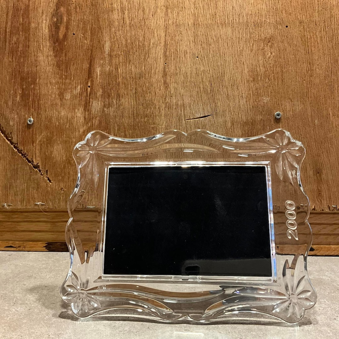Waterford Crystal Millennium Picture Frame Holds a 6"x4" Picture - Etsy