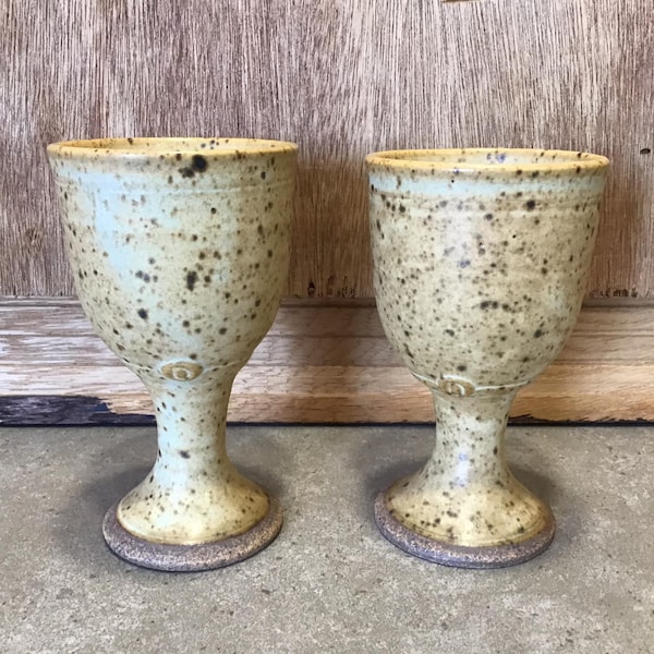Ceramic Wine Goblet - Etsy