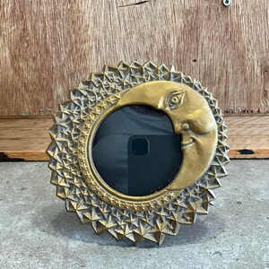 3D Vintage Sun and Moon Photo Frame - Etsy