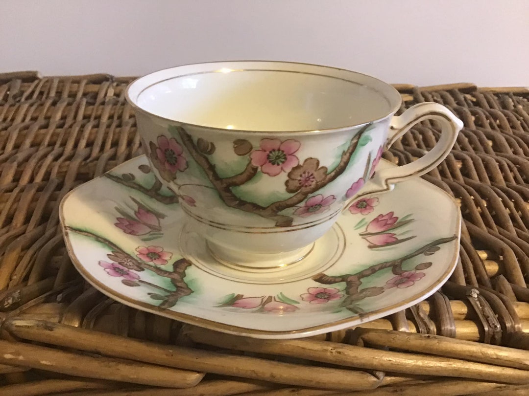 James Kent Ltd Tea Cup and Saucer Fenton Great Britain Circa 1930 - Etsy