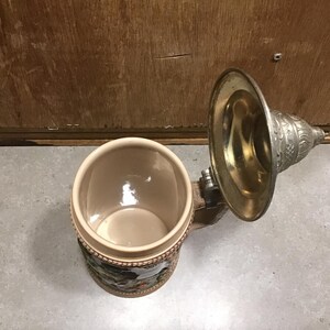 Vintage Gerz W. Germany Beer Mug With Lid: Decorative Barware - Etsy