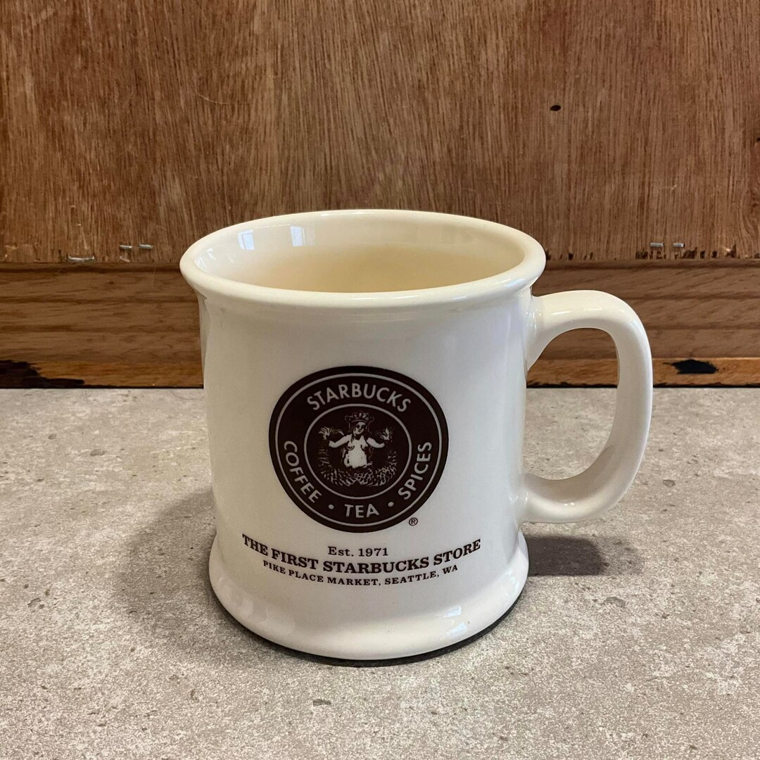 STARBUCKS Mug the First Starbucks Store Coffee Mug - Etsy
