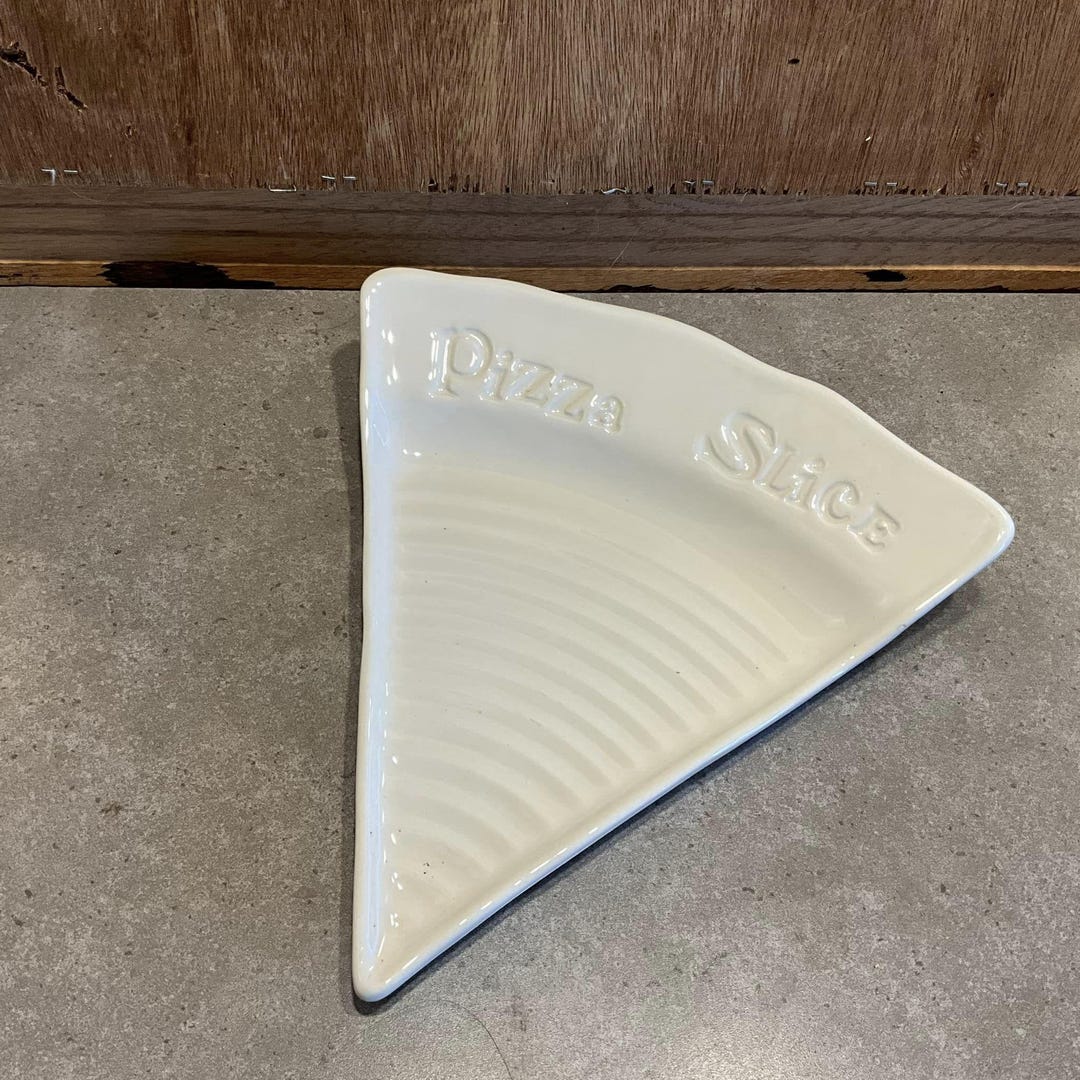 Pizza Slice Platte, Portugal Pizza Plate, White - Etsy