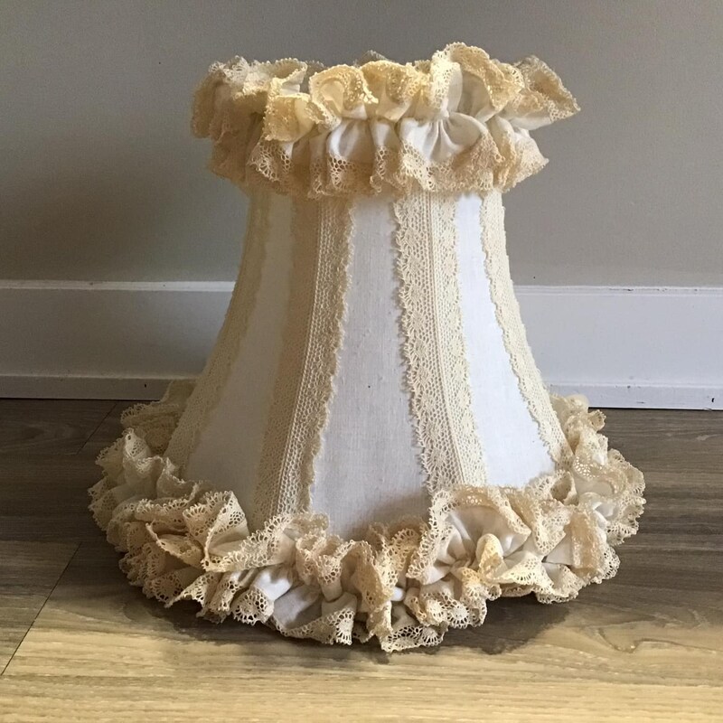 Ruffled Lamp Shade - Etsy