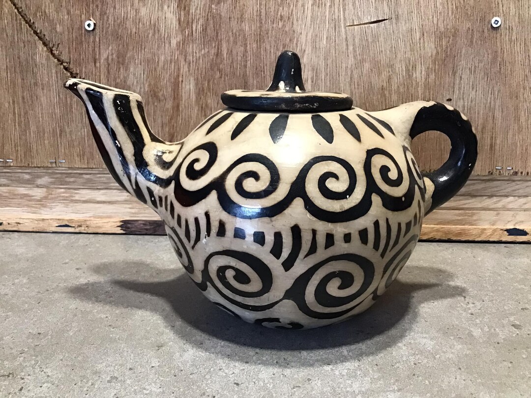 Antique Native American Primitive Teapot - Etsy