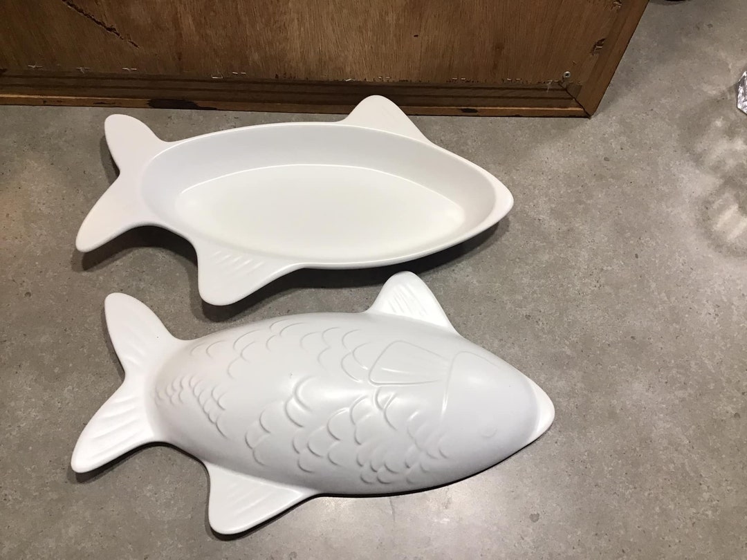 Fish Baking Dish With Lid, Oven to Table, Freezer Safe, Microwave Safe ...