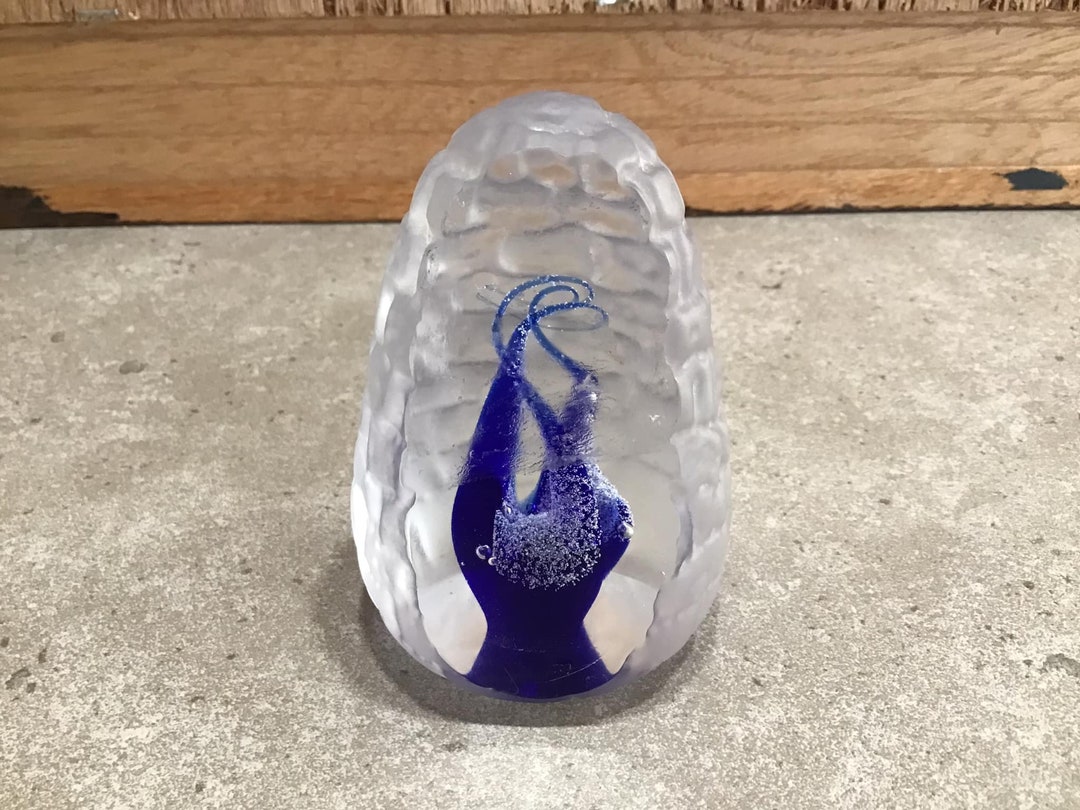 Vintage Caithness Glass Paperweight Cairngorm W62247 Scotland Numbered ...
