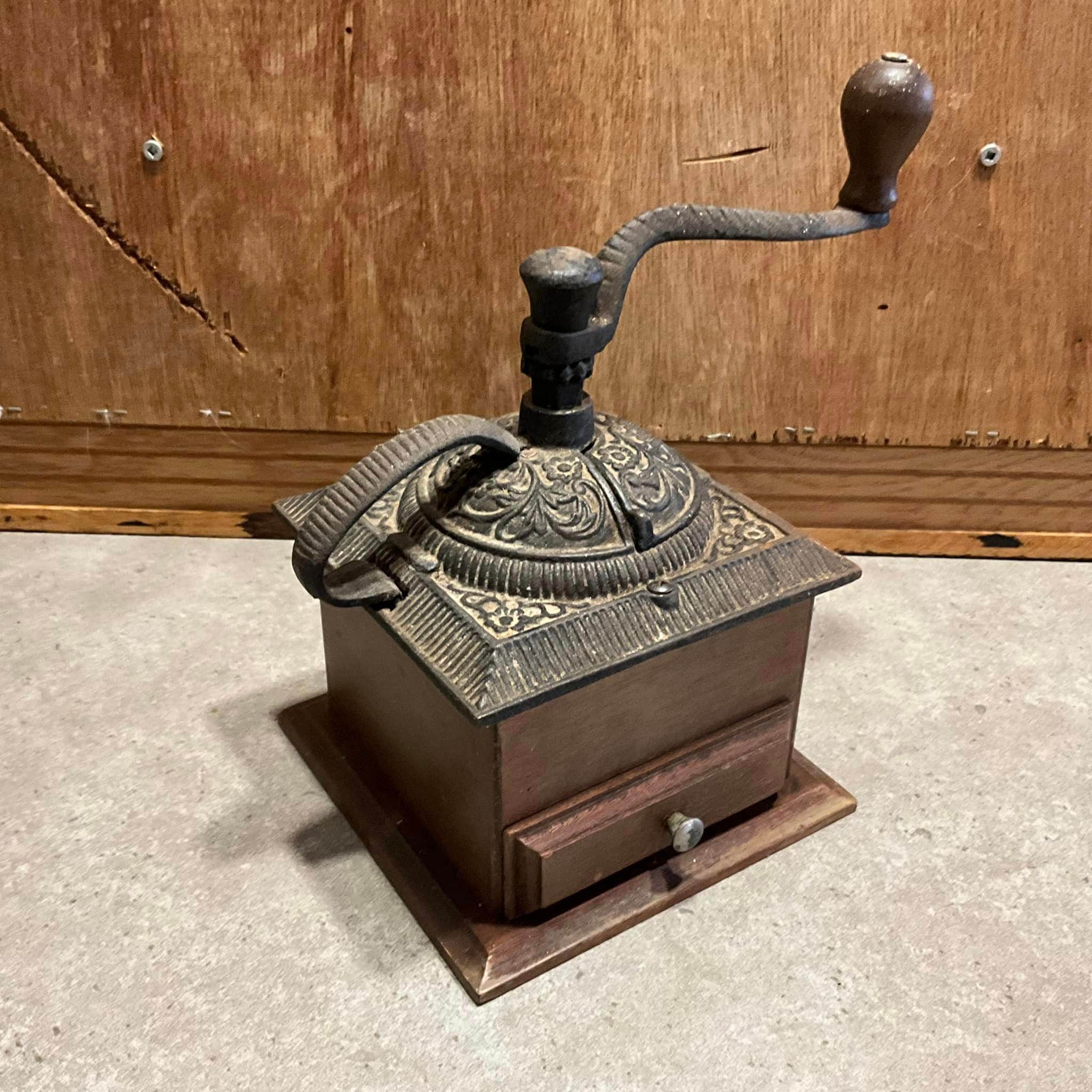 Antique coffee grinder store