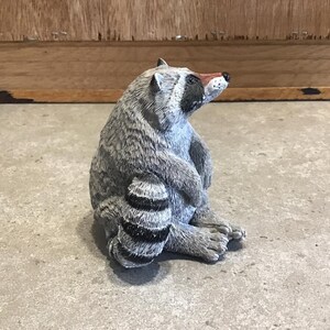 Resin Raccoon Figurine, Wild Animal Collectibles - Etsy