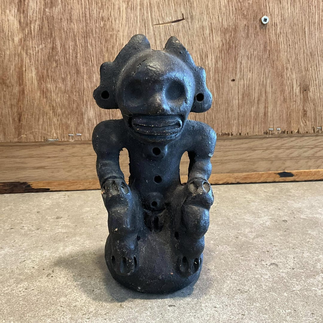 Vintage Taino God of the Cohoba Sculpture Statue Figure Clay Statue - Etsy