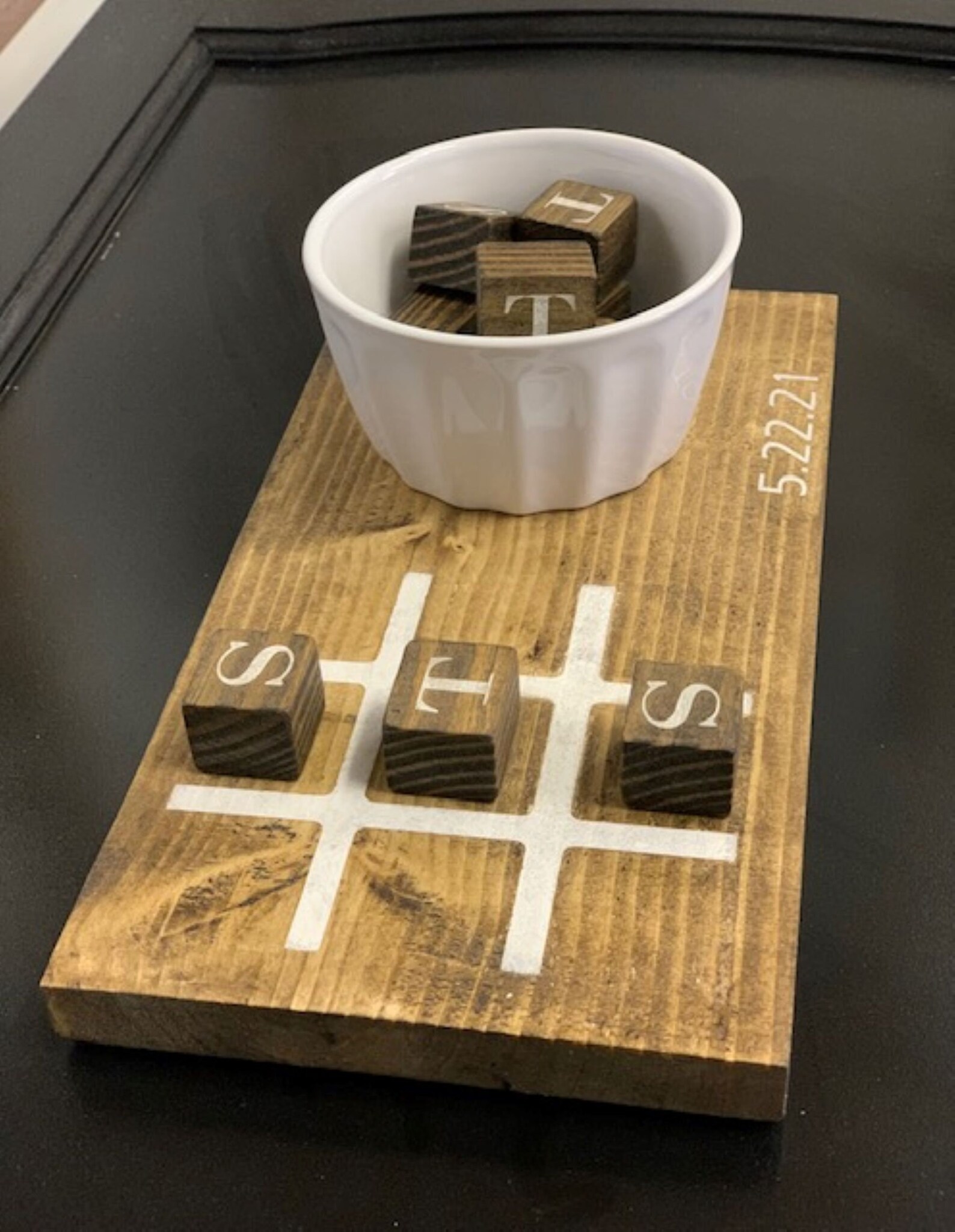 Tabletop Tic Tac Toe Game Wedding Games Indoor/outdoor Party | Etsy