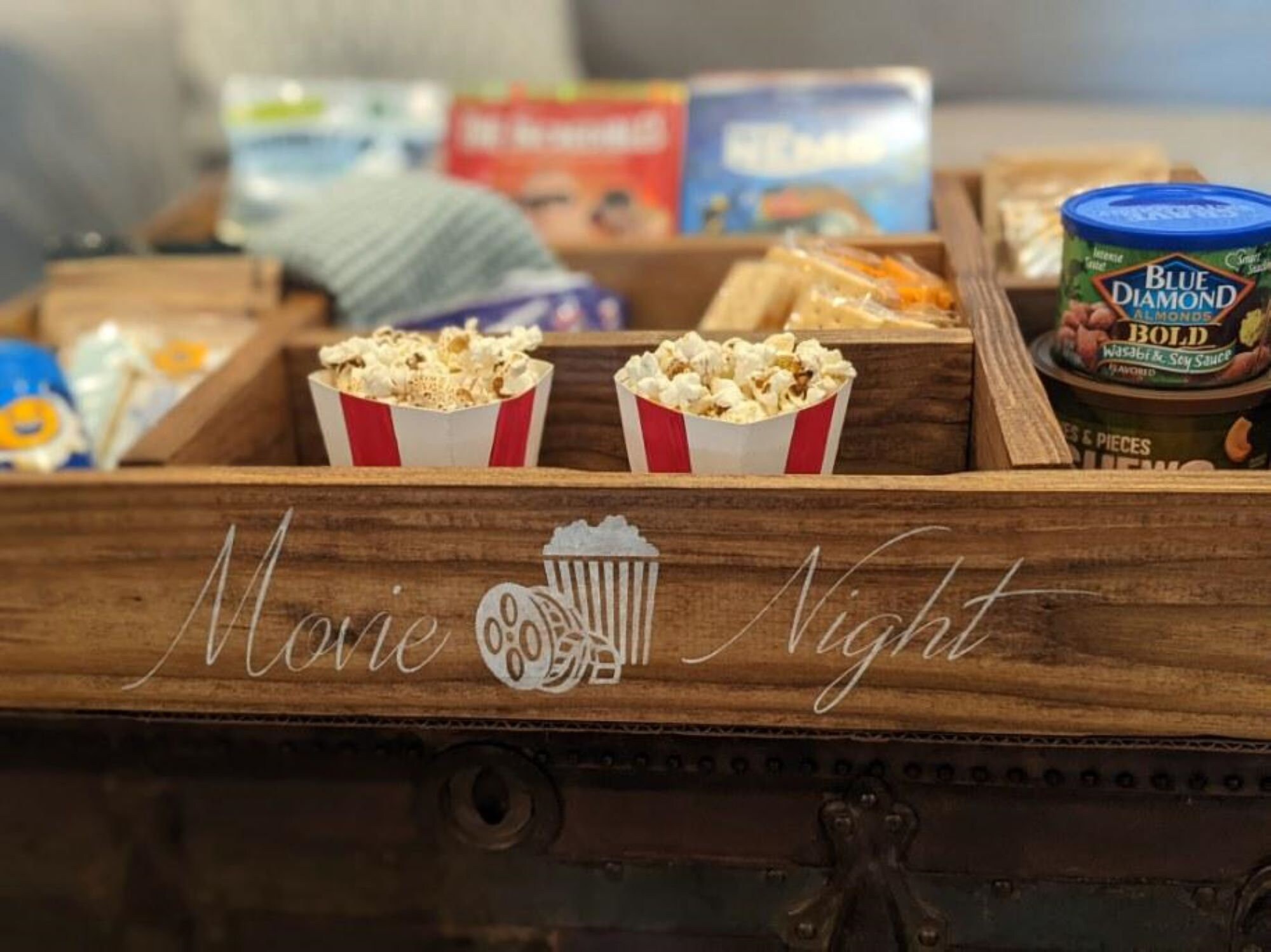 Movie Night Tray Party Size Snack Station Party Tray - Etsy